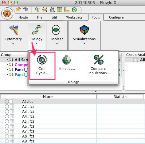 Cell Cycle FlowJo V Documentation