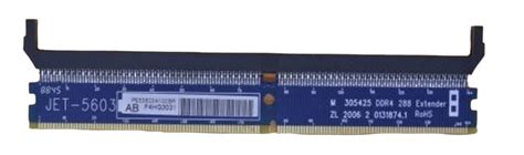 Jet 5603ab Straight Ddr4 Dimm Extender M Factors Storage