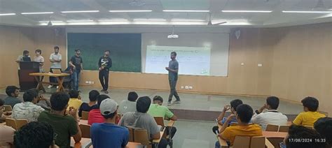 Recently Open Lake Of Iit Bhilai Has Successfully Completed Its First