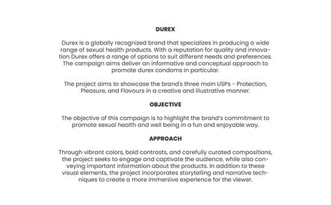 Ad Campaign Durex On Behance Ad Campaign Durex On Behance
