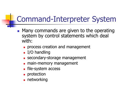 ppt chapter 3 operating system structures powerpoint presentation free download id 1267696