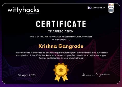 Krishna Gangrade On Linkedin Share Hackathon Hackathon2023