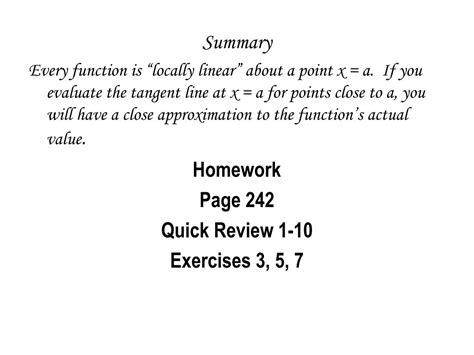Ppt 4 5 Linearization And Newtons Method Powerpoint Presentation Id 3194834