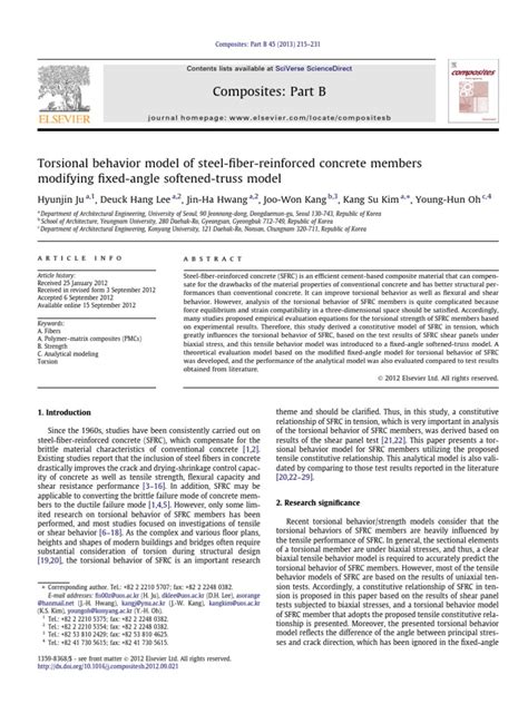 Pdf Analysis Of Reinforced Concrete Columns Subjected To Combined Axial Flexure Shear And