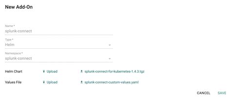 Kop Recipes Splunk Rafay Product Documentation