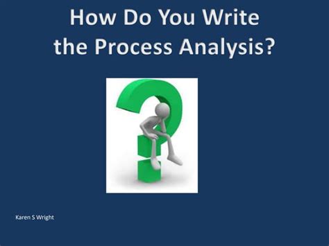 Process Analysis Essay Pptx