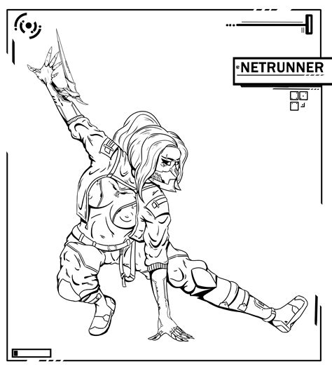 Rule 34 Black And White Drawing Black Eyes Blades Breasts Breasts Out