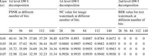 Bch Code Performance At Different Gain Download Table