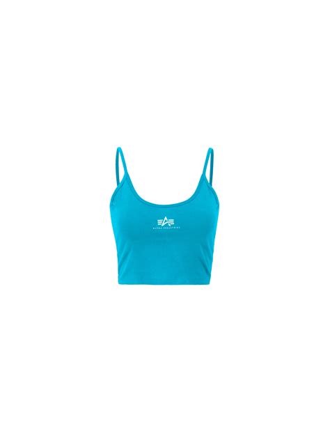 Basic Crop Top Sl Wmn Alpha Industries