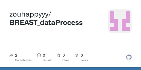 GitHub Zouhappyyy BREAST DataProcess