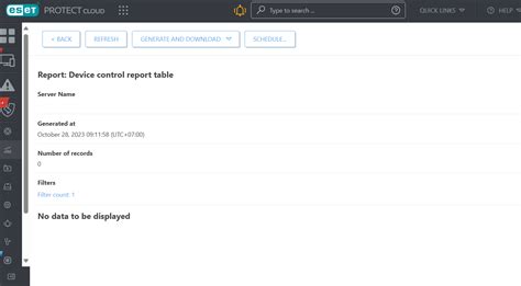 How To Get All Logs Device Control On Report ESET PROTECT On Prem Remote Management ESET