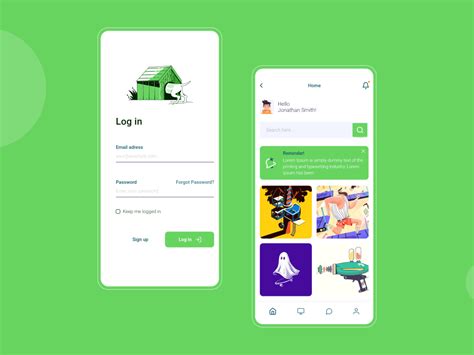 Modern App Ui And Clickable Prototype Upwork