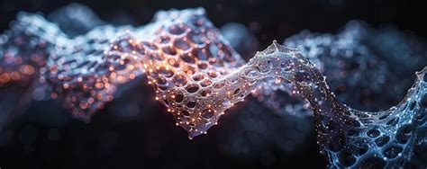 premium photo binary patterns intertwining form wallpaper