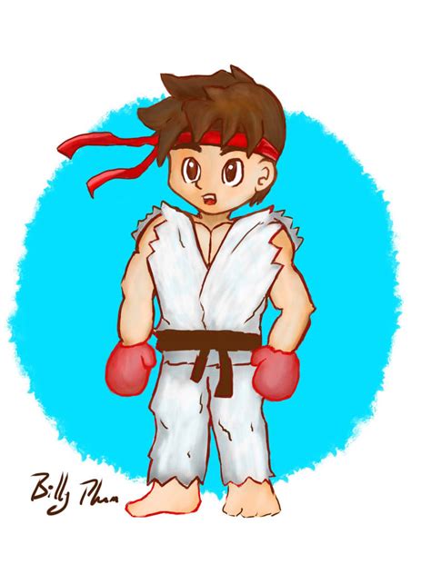 Ryu Chibi By Billy Pham By Baopham88 On Deviantart