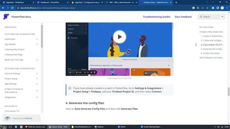 Flutterflow Conexión Con Firebase Youtube
