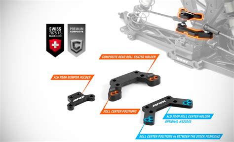 Red RC Xray SCX Th Short Course Wd Chassis