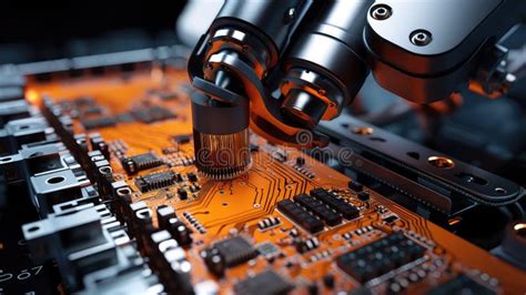 Robotics Improve Technology Stock Illustration Illustration Of