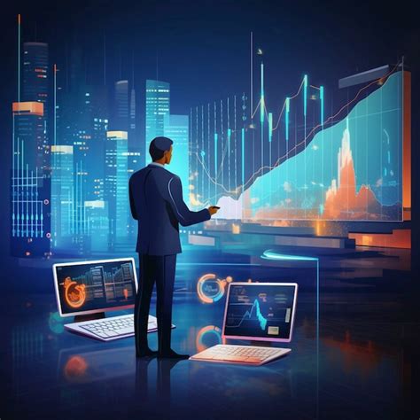 Premium Ai Image Ai Business Technology Concept