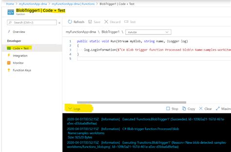 How To Fix The Below Blob Trigger And Function App Microsoft Qanda