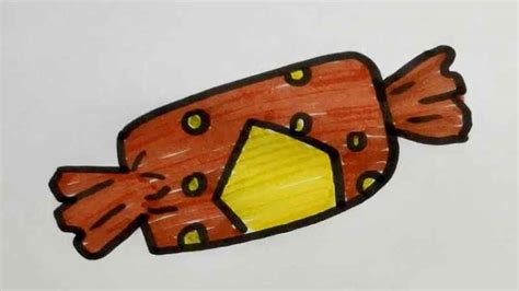 糖果简笔画 糖果的中间怎么加一些 综合百科 博搜网