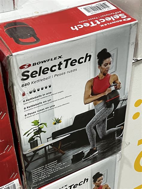Costco Bowflex Adjustable Kettlebell Up To 40 Lbs 9997