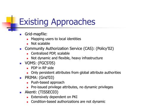 Ppt A Usage Based Authorization Framework For Collaborative Computing