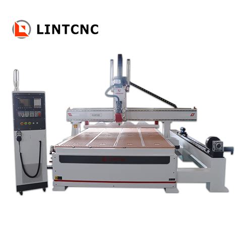 Atc CNC Router Auto Tool Change 2030 1325 4 Aixs Wood Processing CNC Router With Hsd Air Cooling