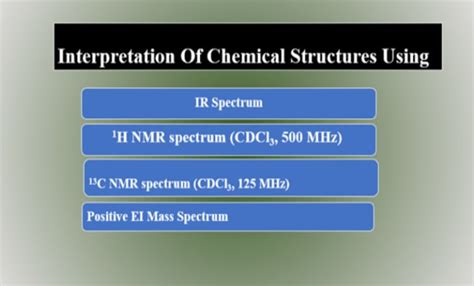 Structure Elucidation Using Spectrum By Amina037 Fiverr