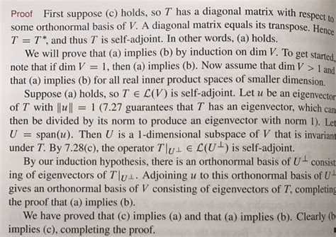 solved give an alternative proof of the complex spectral