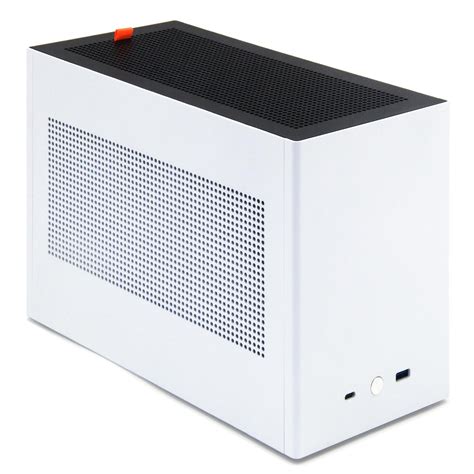 Sgpc Itx Case K49pro Mini Computer Case Support Itx M B And Sfx Power Supply Aluminum Alloy White