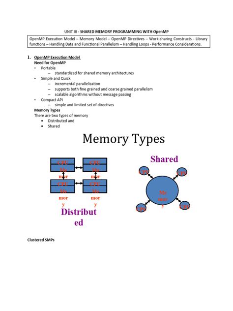 Unit Iii Pdf Parallel Computing Thread Computing