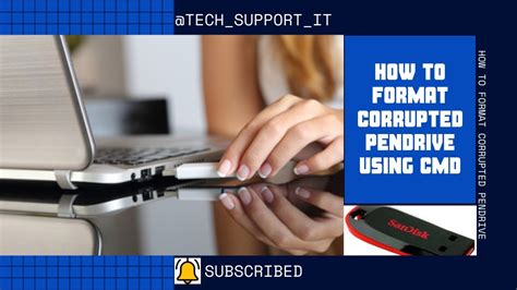 👉how To Format Corrupted Pendrive Using Cmd👈 Youtube