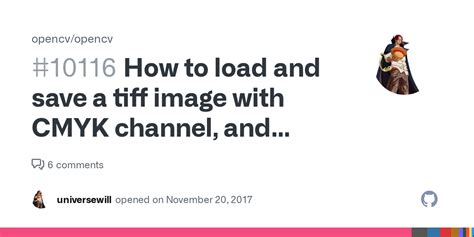 How To Load And Save A Tiff Image With CMYK Channel And Keep It