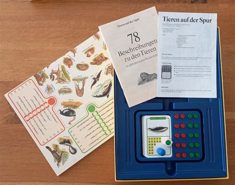 RAVENSBURGER AUF DEN SPUREN DER TIERE VOLLST MIT ANLEITUNG Kaufen Auf Ricardo