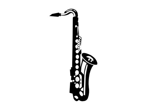 Saxophone Svg Musical Instruments Svg Saxophone Clipart Saxophone