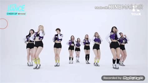 트와이스 Cheer Up치얼업안무 거울모드 느리게 Youtube