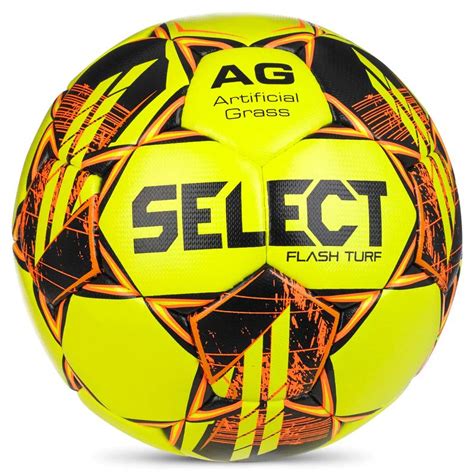 Футбольный мяч Select Flash Turf, 5 размер, желтый, красный купить по ...