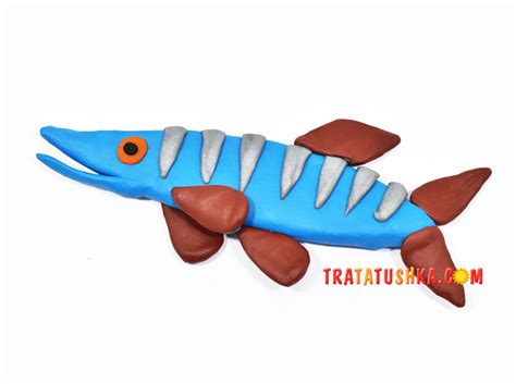 Щука з пластиліну — покрокова ліпка для дітей