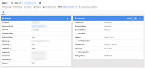 Order Details Page Sellercloud