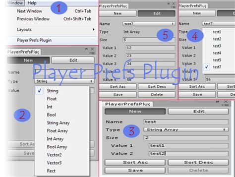 Player Prefs Plugin Utilities Tools Unity Asset Store