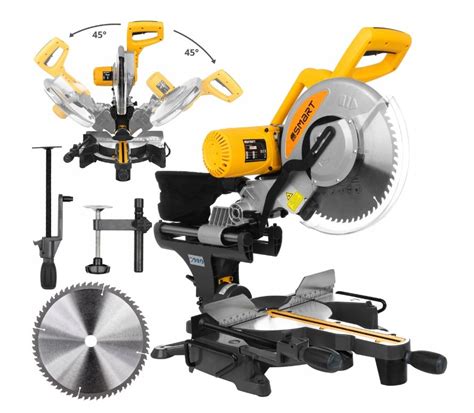 Smart Pilarka Ukosowa Z Posuwem 305Mm 2000W Laser - Smart | Sklep EMPIK.COM