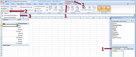 Report Publishing Via Pivot Table In Different Sheets