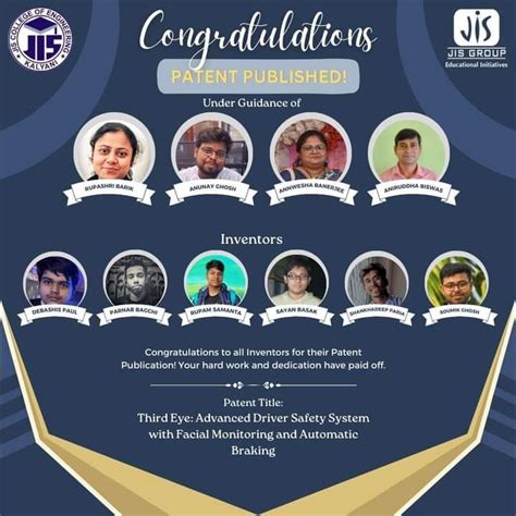 Soumik Ghosh On Linkedin Innovation Roadsafety Driverassistance Technology Patents Thirdeye