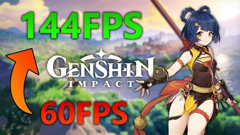 How To Unlock Fps In Genshin Impact 4 4 Remove Fps Cap Youtube
