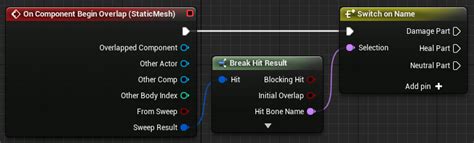 ue5 anti practice collision components under a mesh component