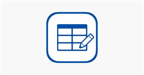 ‎table Notes Spreadsheet Maker On The App Store