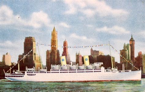 MS Gripsholm Swedish American Line By Yesterdays Paper On DeviantArt
