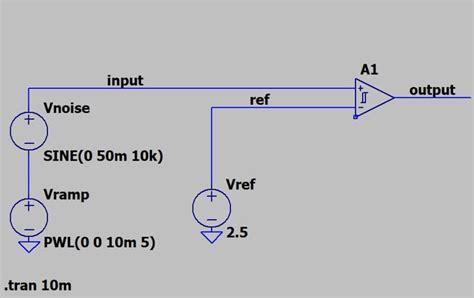 Adding Hysteresis To A Comparator Circuit Ltspice Lab Technical Articles