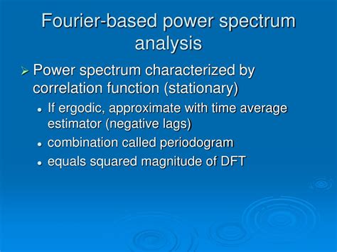 Ppt Artifact Cancellation And Nonparametric Spectral Analysis Powerpoint Presentation Id 1041564