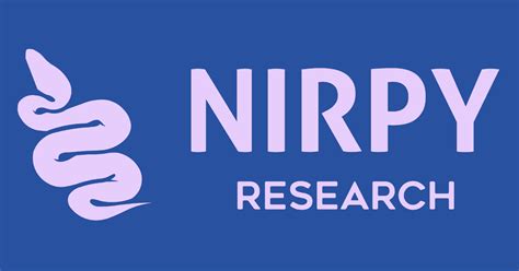 neural networks nirpy research